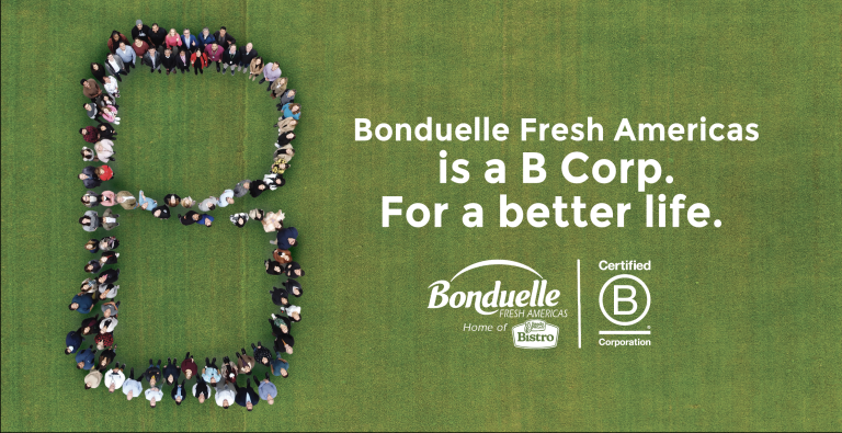 Bonduelle Fresh Americas becomes certified B Corporation - Bonduelle